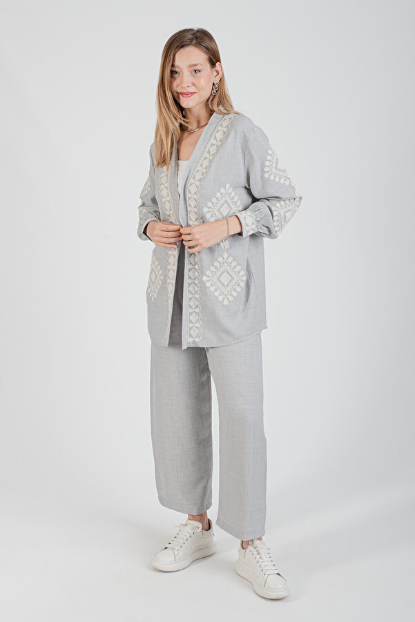 Hatun Atila HatunAtila 8670 Model Suilt Embroidered and Jacketed Set ...