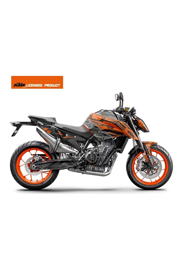 Run Grafik Shop KTM DUKE 890 R MIXED STICKER SET FULL BODY KIT - Trendyol