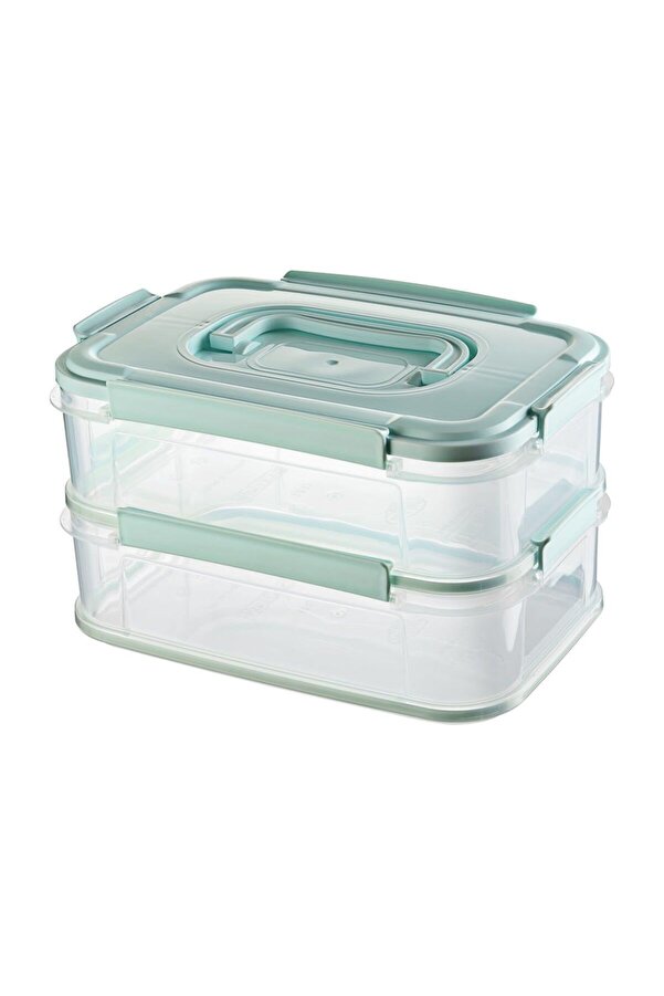HOBBY LİFE Hobby Smart Double-Deck Sealed Locked Storage Container ...
