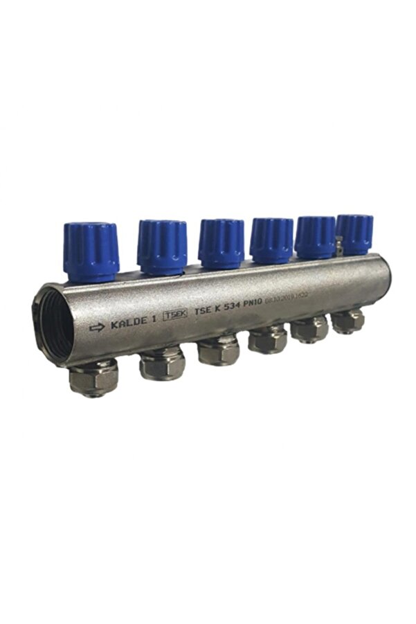 KALDE Self Valve Collector 6 Pieces 1" Blue - Trendyol