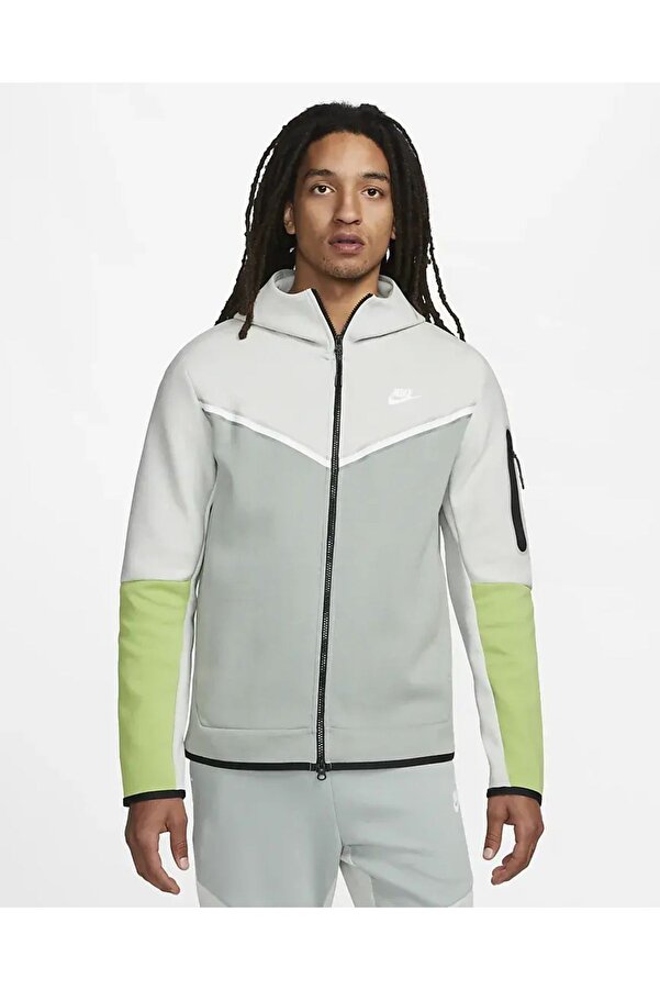 Nike Tech Fleece Windrunner Куртка з капюшоном «Dusty Sage» (CU4489 034 ...