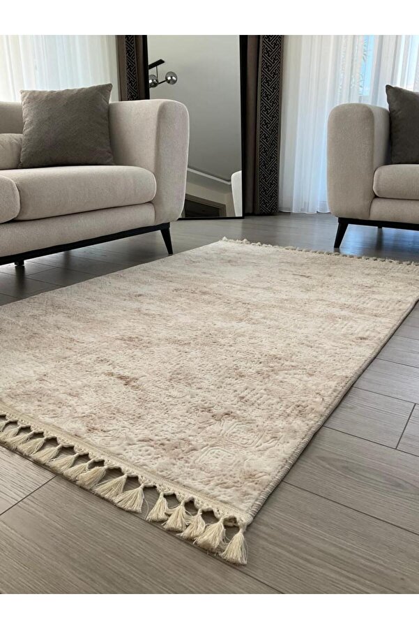 SARAZ HALI Saraz Carpet - Puffy Embossed Patterned, Washable Non-Slip ...