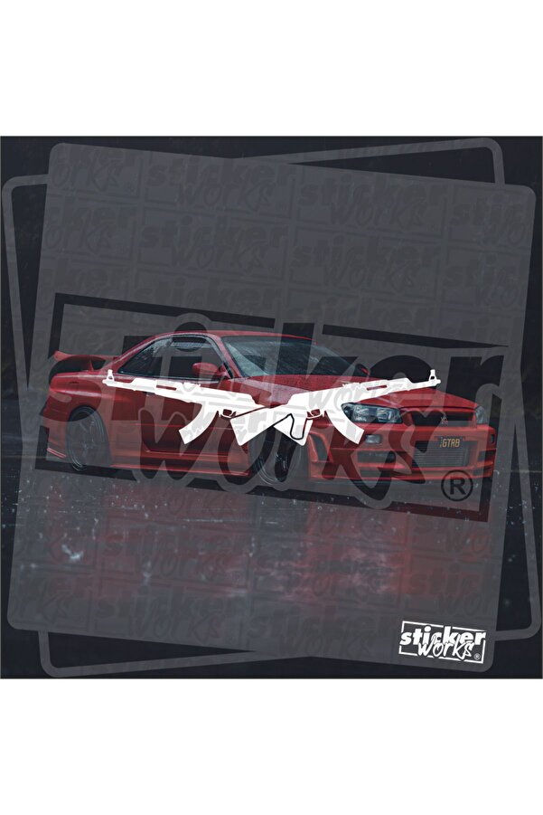 Sticker Works Coat of Arms Sticker & Phosphor Strip - White - Trendyol