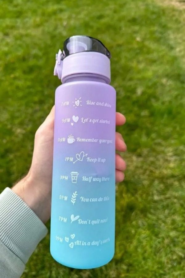 ndirimKap 900 Ml Tritan Sports Gym Water Bottle Bpa Free Motivational Water Bottle and Water Bottle Trendyol