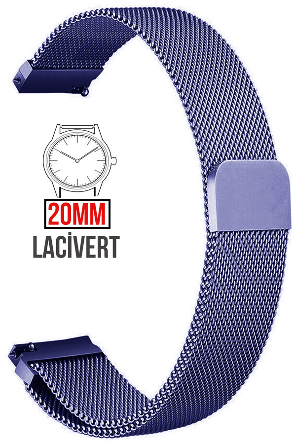 COBRA 20mm Fossil-Welder-Casio-Seiko-Omega-Armani Compatible Metal Mesh ...