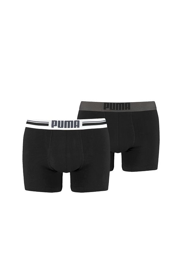 Puma Herren Boxershorts Placed Logo Boxer Everyday 2er Pack Trendyol
