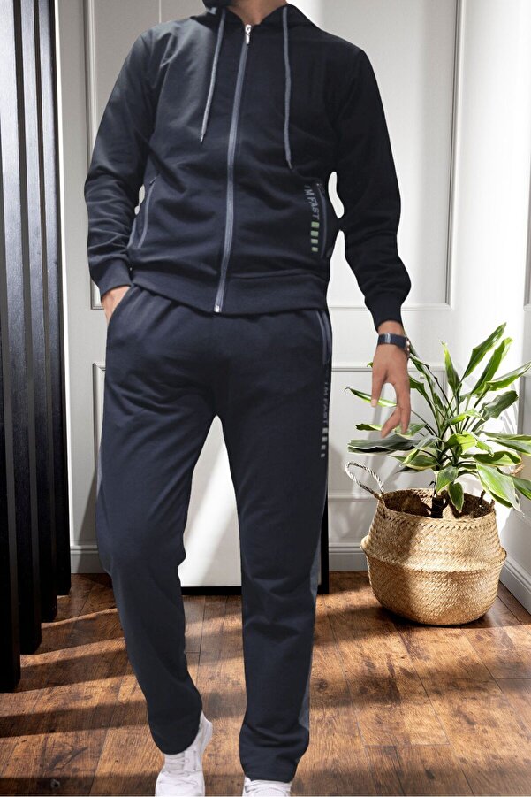 ÇİTA Sports Lycra Men's Straight Leg Tracksuit Set PM.1763- Trendyol