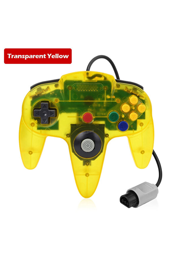 Choice 8 Colors For N64 Controller Classic Wired Remote Control Gamepad ...