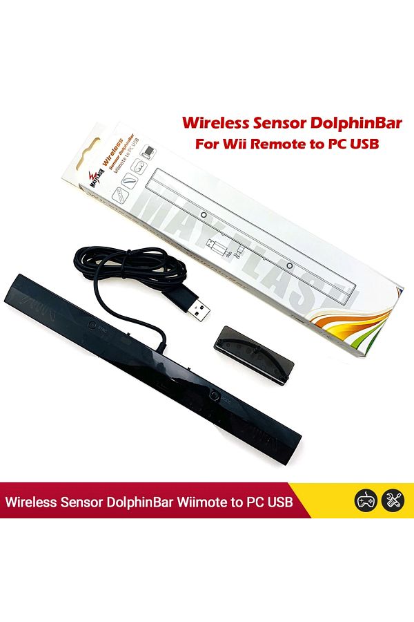 HeroAngel NEW MayFlash Wireless Sensor Dolphin Bar for Wii Remote Plus Controller To for Windows PC Support. Trendyol