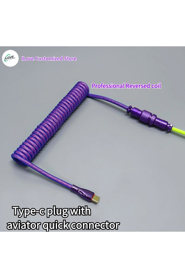 Choice USB C Coiled Keyboard Cable for Mechanical Gaming Keyboard Double Sleeved Wire and Detachable Me. Trendyol