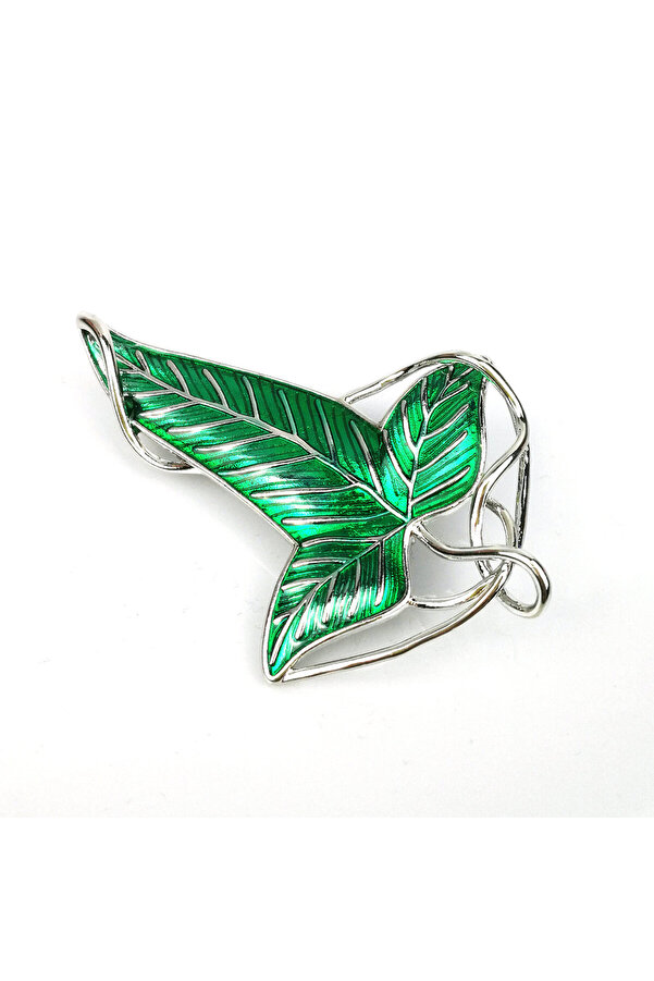 Hot Toys Elf Green Leaves of Lorien Brooch Pin Tolkien Galadriel ...