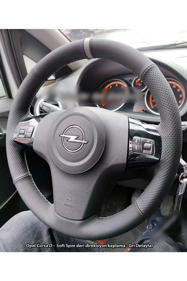 imza direksiyon k l f Opel Corsa D Case Vehicle Specific Steering Wheel Cover Dotted Bentley Trendyol