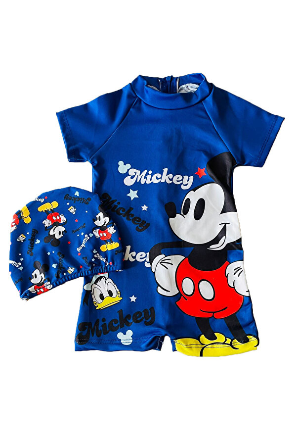 SML Tekstil Minnie Mouse Themed Children's Swimming Set - Trendyol