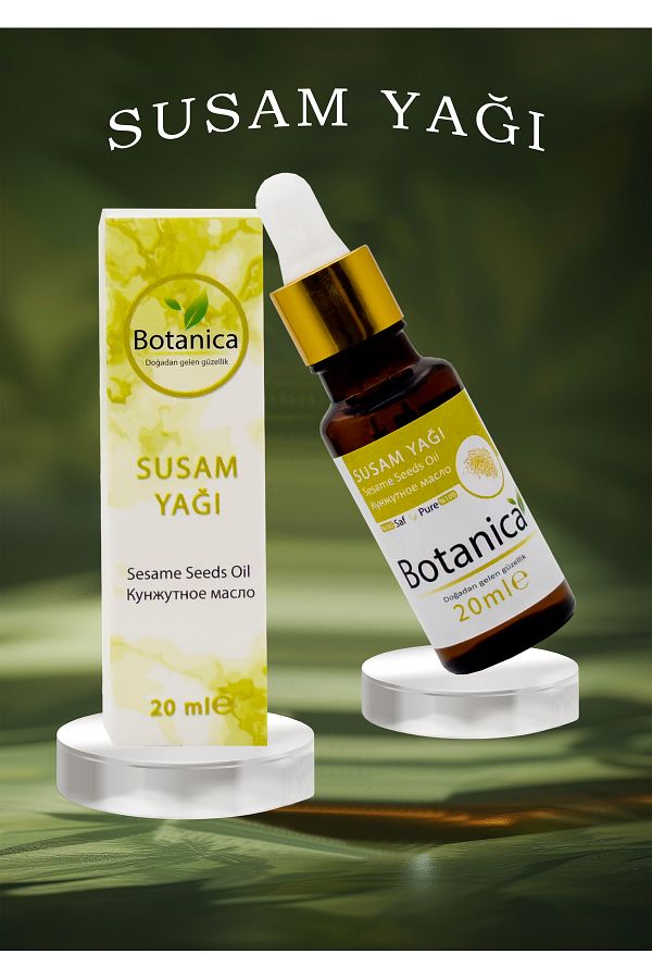 botanica 20 ml Sesame Oil Care Oil Hair Growth and Plumping Effect Trendyol