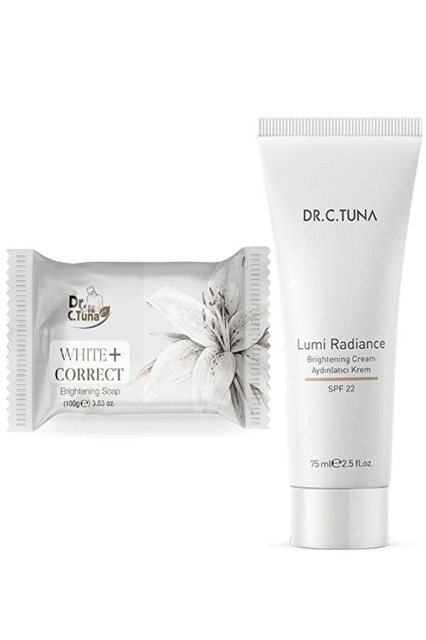 Farmasi Dr. C. Tuna Face Whitening Brightening Cream + Soap Set - Trendyol