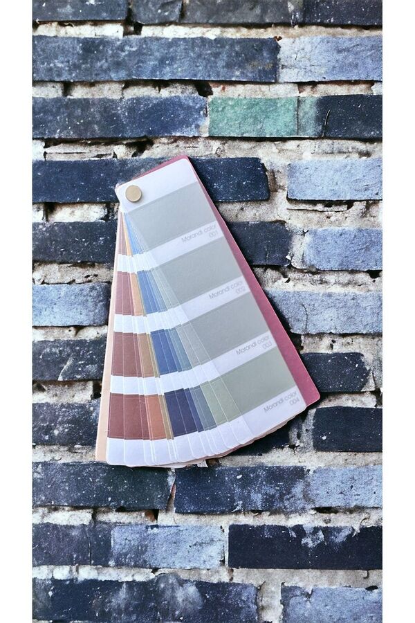 Marseliko Morandi Color Color Chart Shaped Sticker Set - Sticker ...