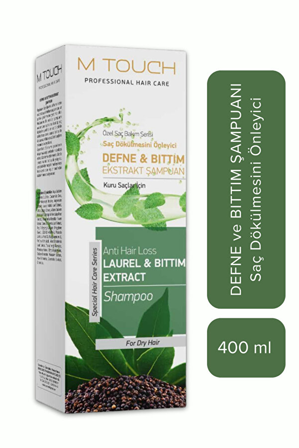 mtouch m Touch Laurel and Bıttım Shampoo - 100% Natural, Anti Hair Loss ...
