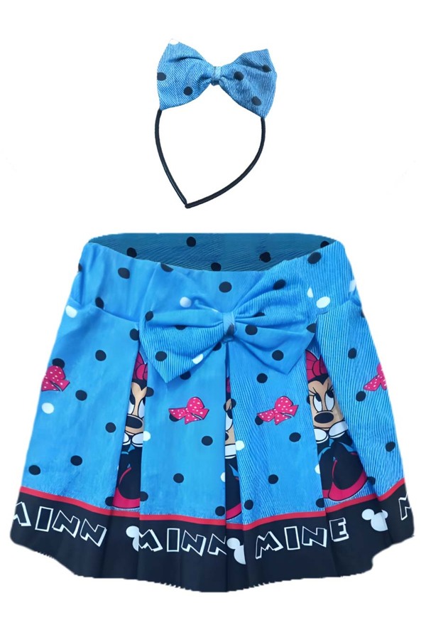 MODERN ASIR Girl's Mini Skirt - Mause Special Birthday Crowned Party ...