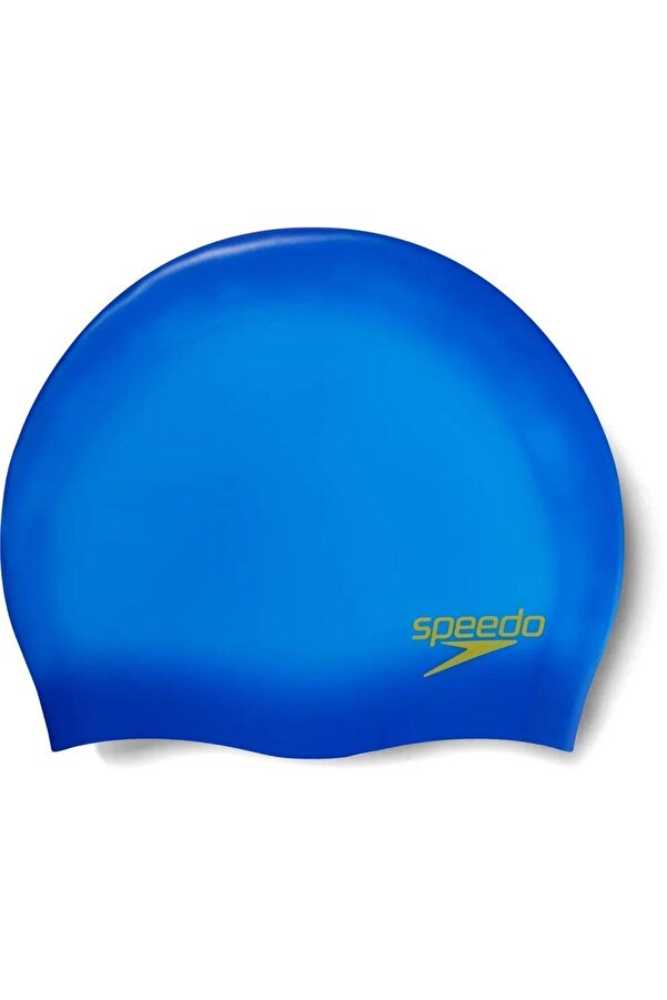 SPEEDO SPEEDO PLAIN MOUD SILC CAP JU Blue Kids Bonnet - Trendyol
