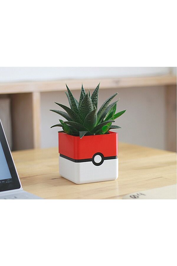 stdeta Pokemon Pokeball Decorative Design Multipurpose Flower Pot ...