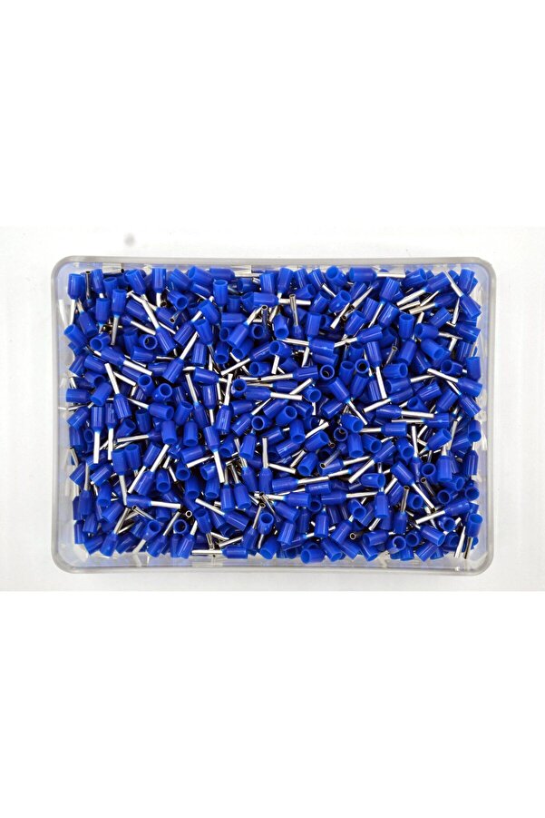 Motoraid 1000 Pieces 0.75mm2 Cable Ferrule Copper Blue Ferrule - Trendyol
