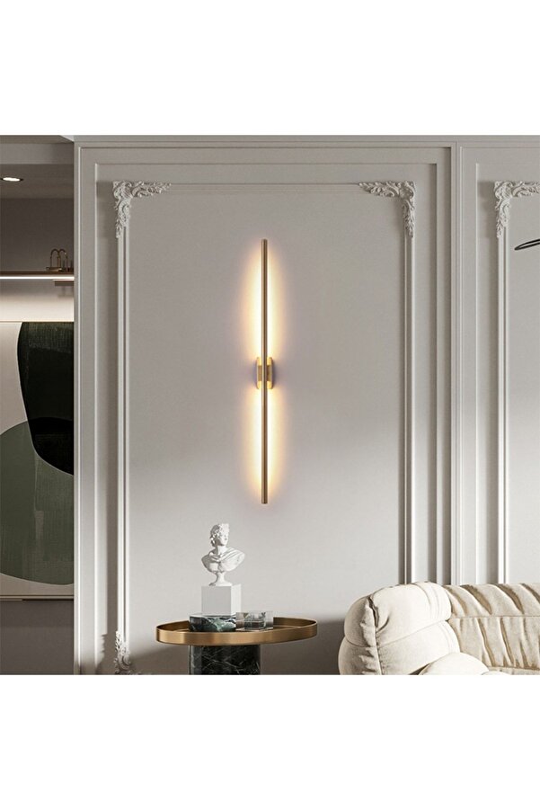 CATLUZ Wall Lighting Stick Sconce Lamp Modern Led 70 cm Q16mm Gold ...