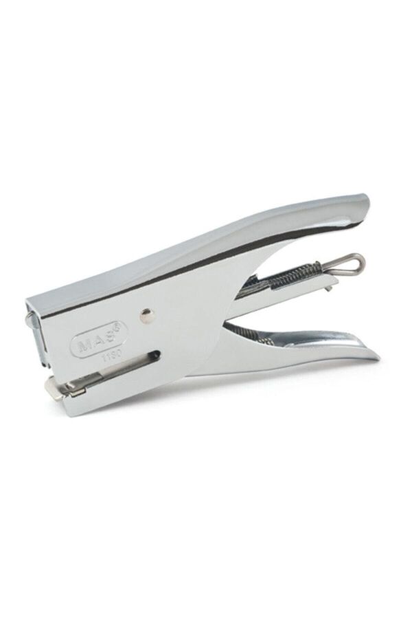 Mas 10 Sheet Capacity Chrome Clamp Type Stapler - No:10 - Trendyol