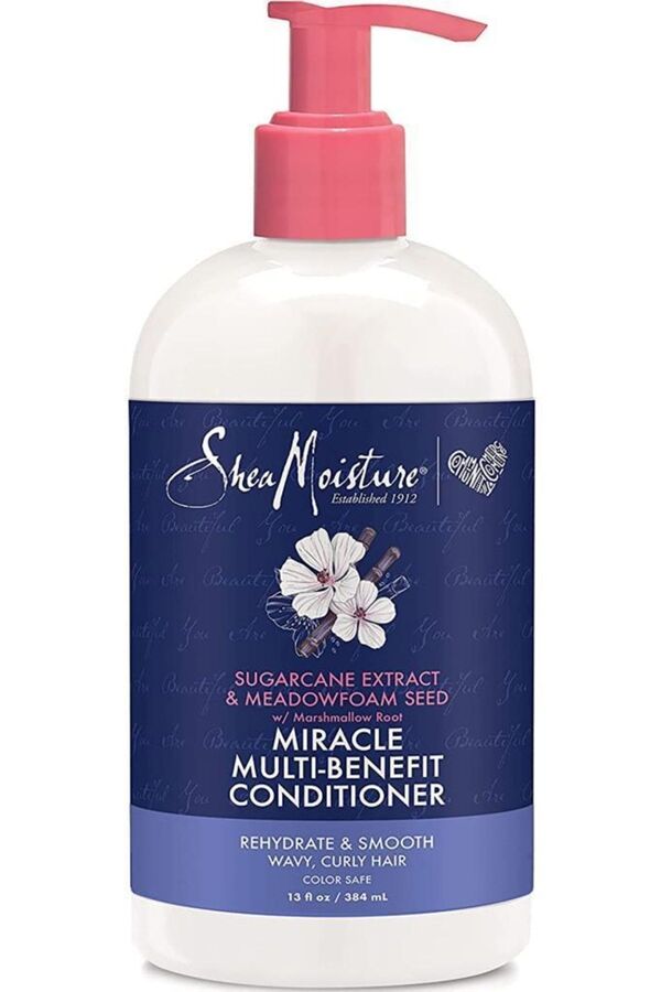 Shea Moisture Sugar Cane Extract and Meadow Foam Seed Conditioner 384ml ...
