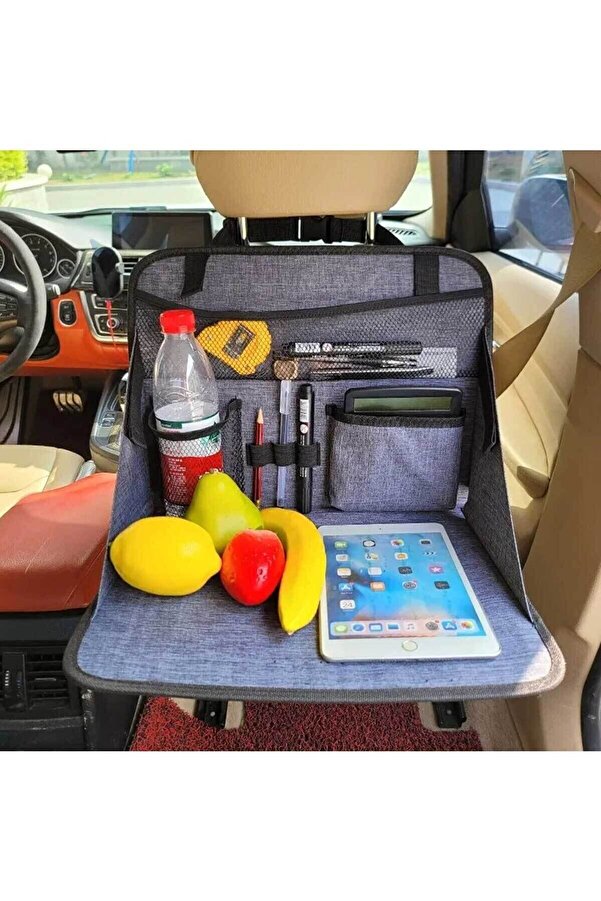RevuBaby Car Seat Back Item Organizer with Folding and Table Feature In ...