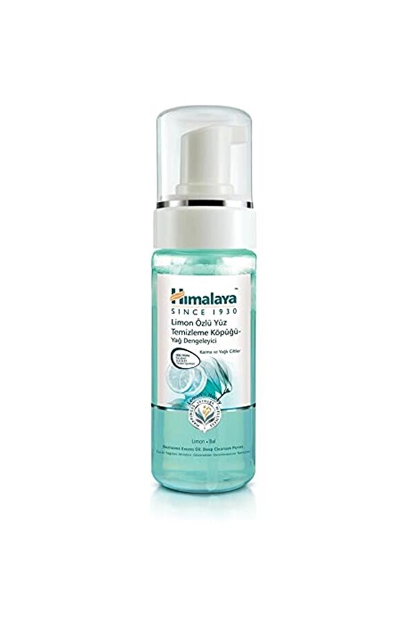 Himalaya Herbals Oil Balancing Facial Cleansing Foam with Honey and Lemon Extract 150 ml - Trendyol