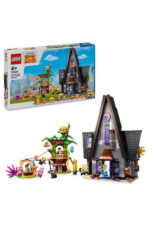LEGO Despicable Me 4 Minions & Gru's Family Tree 75583 – for Children ...