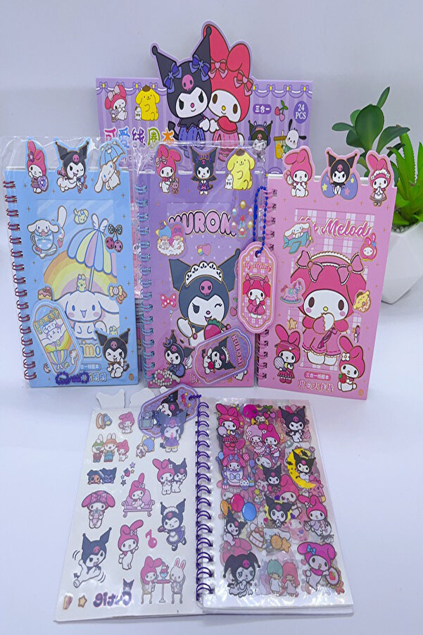 Bold Grup Sanrio Kuromi Sticker - Notepad 1 Piece - Trendyol