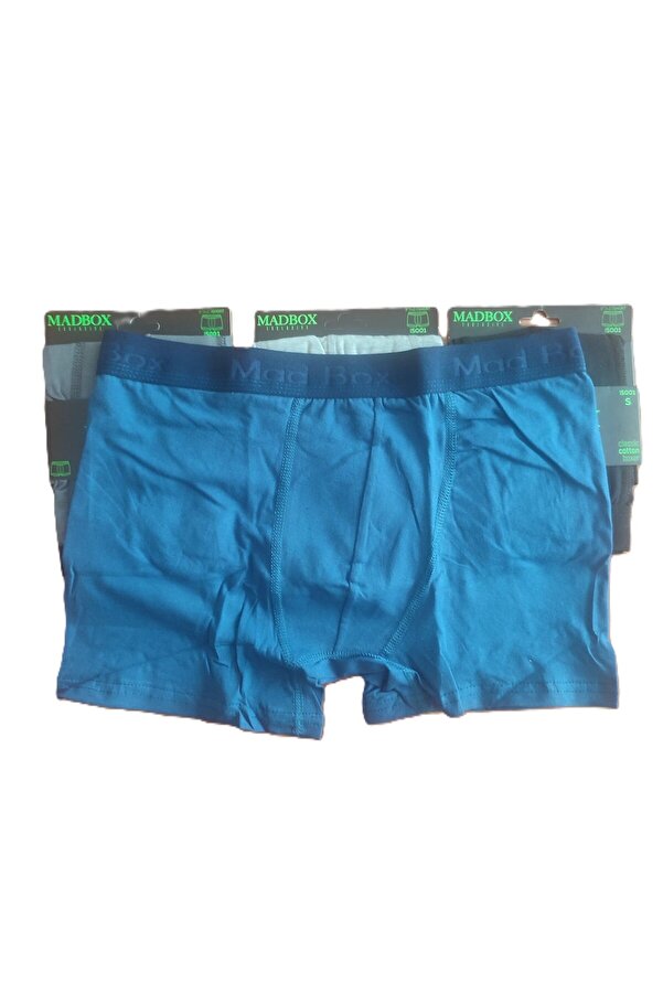 enmodaiçgiyim Men's Boxers - Madbox Cotton Lycra - Trendyol