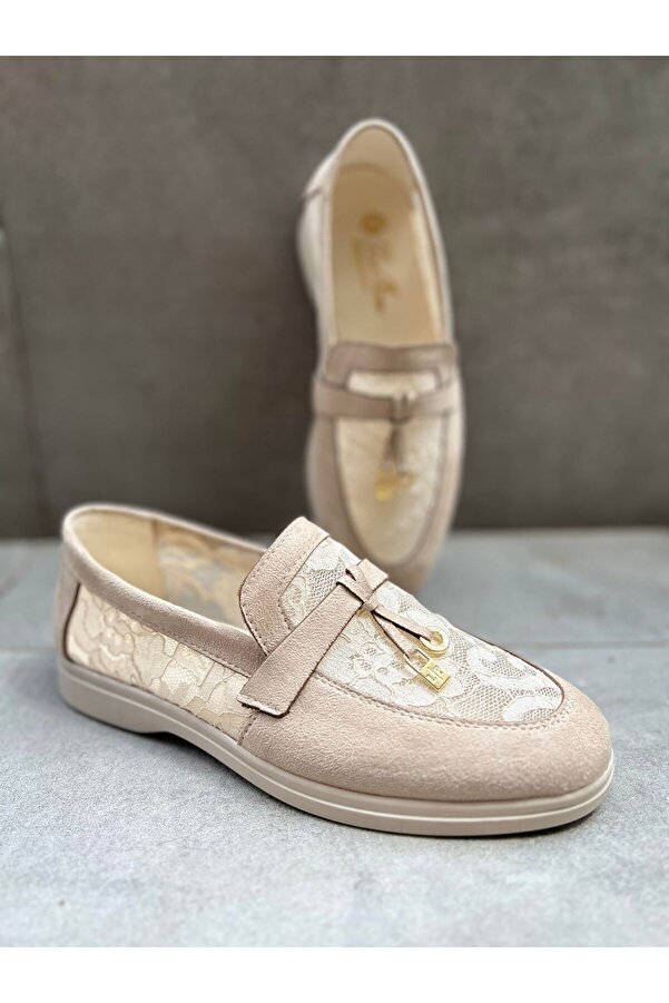 LP Lacy Suede Loafer - LP Model - Trendyol