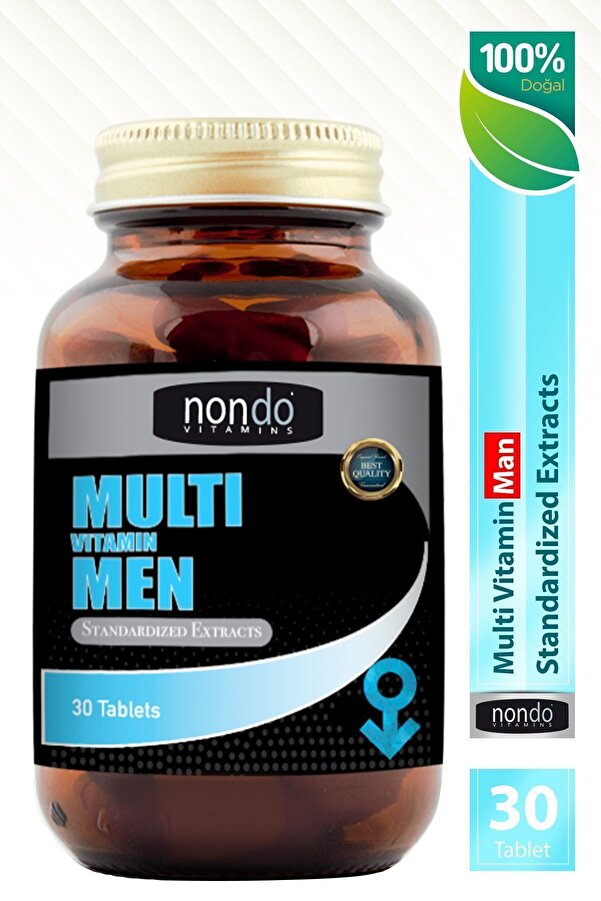 Nondo Panax Ginseng Saw Palmetto Vitamin Complex - Multivitamin Male 30 ...