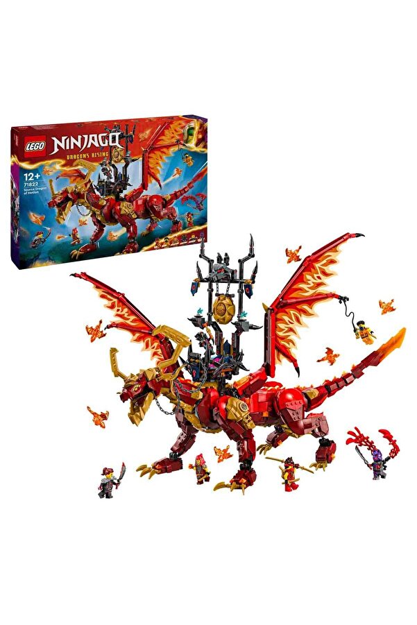 LEGO Ninjag O 71822 Movement Welding Dragon - 6 Mini Figures for Ages ...
