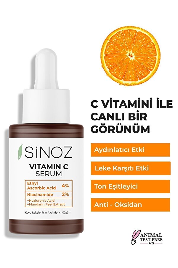 Sinoz Tone Equalizing Brightening Vitamin C 4% Niacinamide 2% Face ...