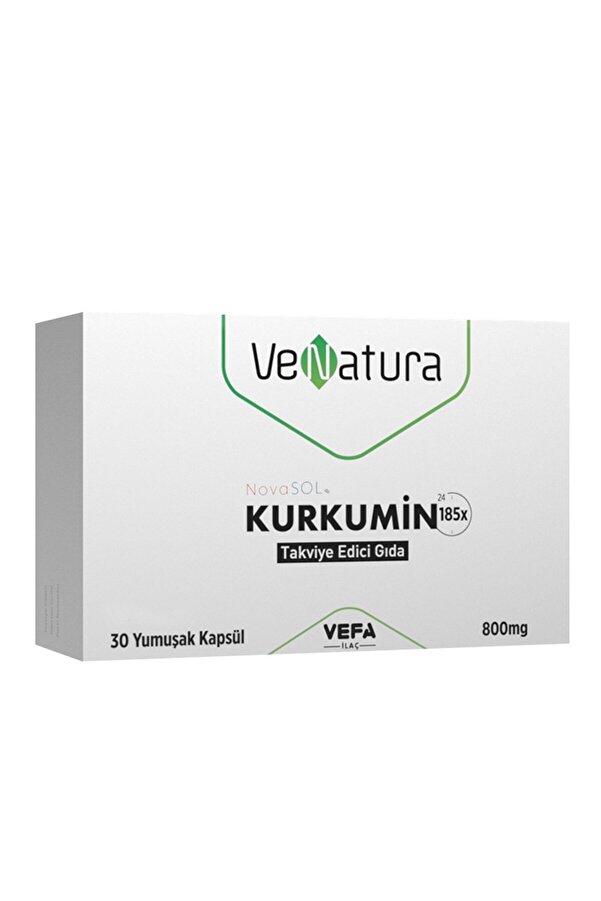 Venatura Novasol Curcumin 800 Mg - 30 Soft Capsules- Trendyol