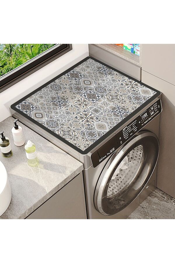 Else Dekor Dryer Protection Mat - Washing Machine Cover, Liquid Proof ...