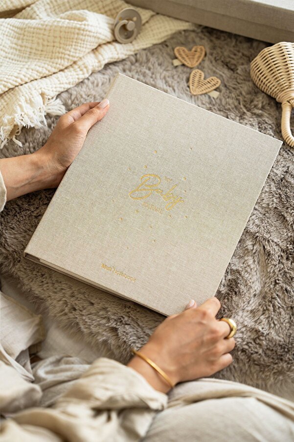 Matt Notebook Книга за спомени на бебето и фотоалбум за дневник на ...