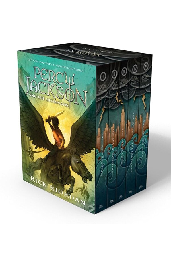 Penguin Books Rick Riordan's Percy Jackson and Olympians Hardcover ...