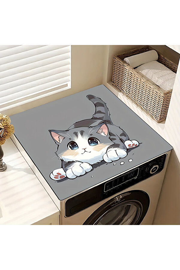 Else Dekor Dryer Protection Mat - Washing Machine Cover, Liquid Proof ...