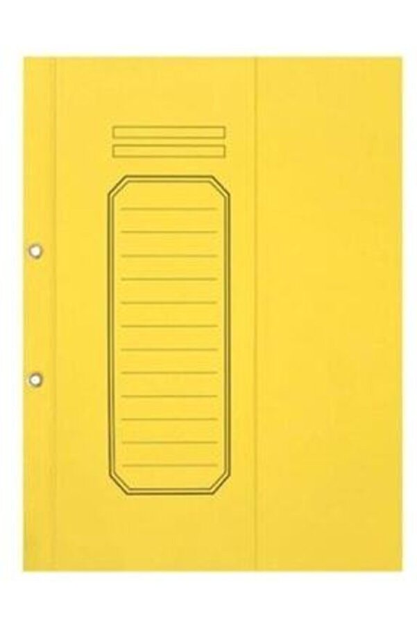 FOLDERMATE Folder Half Cover Yellow File- Trendyol