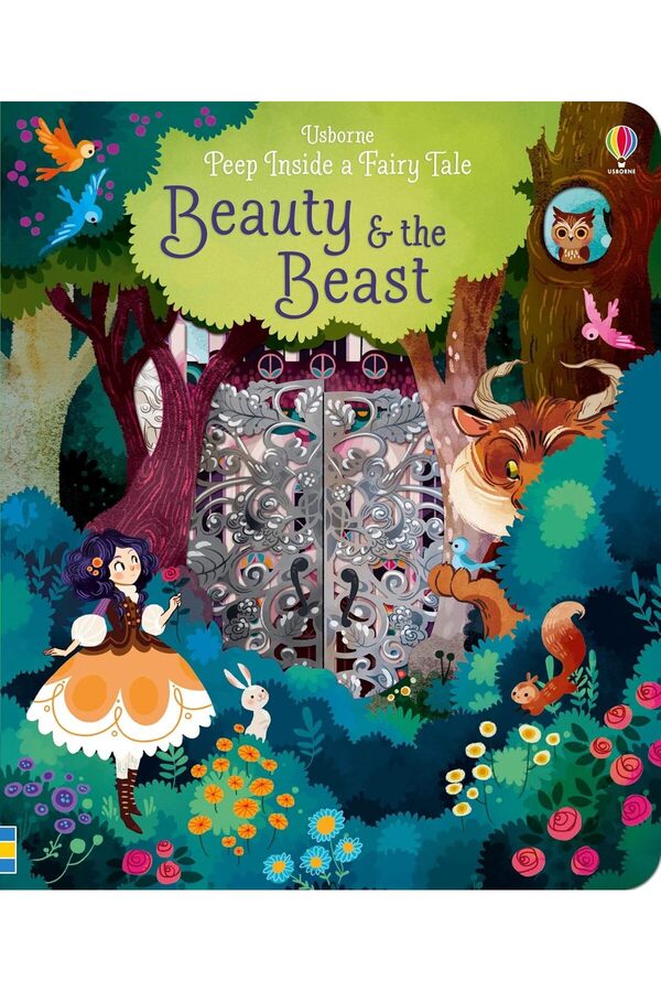 Penguin Books Anna Milbourne - Peep Inside a Fairy Tale: Beauty and the ...