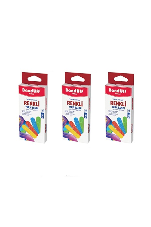 banduff 10-Pack Colorful Band-Aid 3 Pack- Trendyol