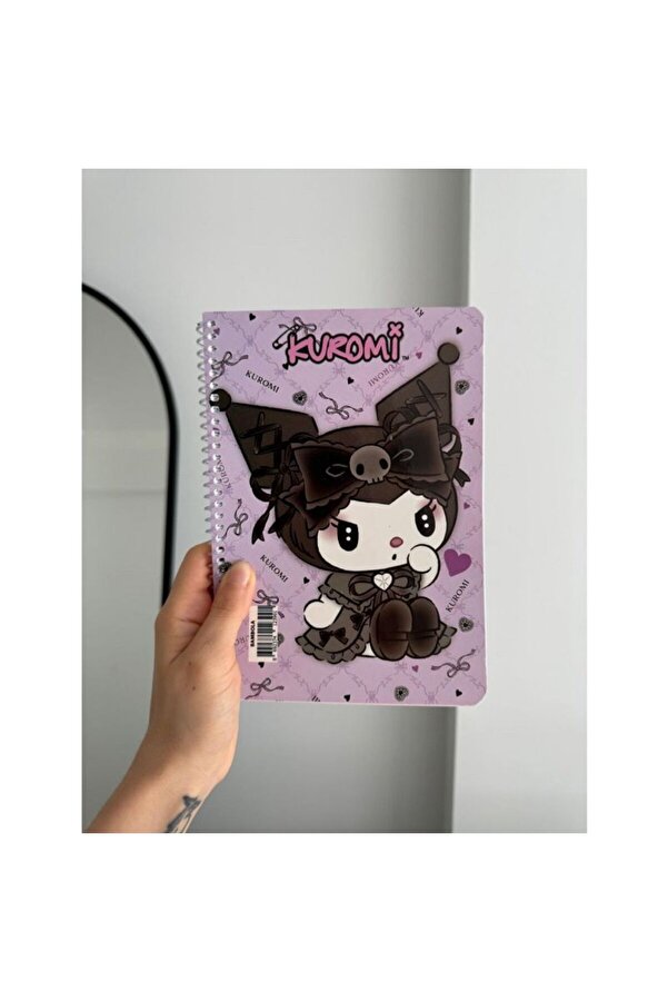 synshop Sanrio Kuromi My Melody Hello Kitty Lined Spiral Notebook A5 ...