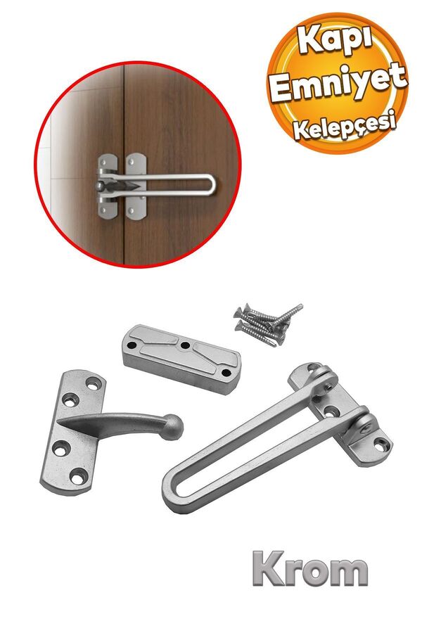 Beşel Wooden Pvc Aluminum Entry Door Outside Door Safety Clamp Security ...