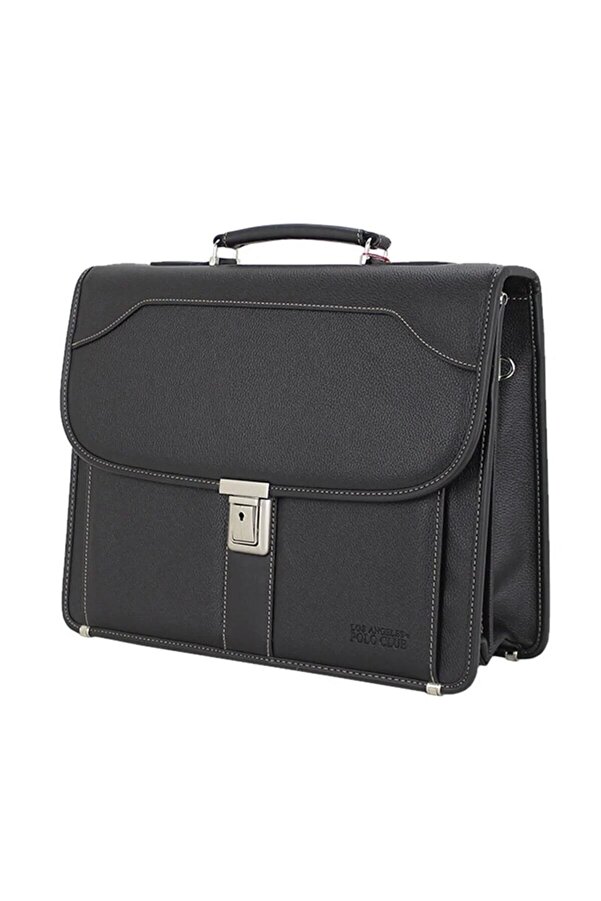 Case Club Shoulder Strap Briefcase Detailed Inner Compartment with Lock ...