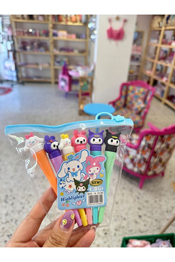 sisa.art Sanrio My Melody Cinnamoroll Kuromi Hello Kitty - Highlighter ...