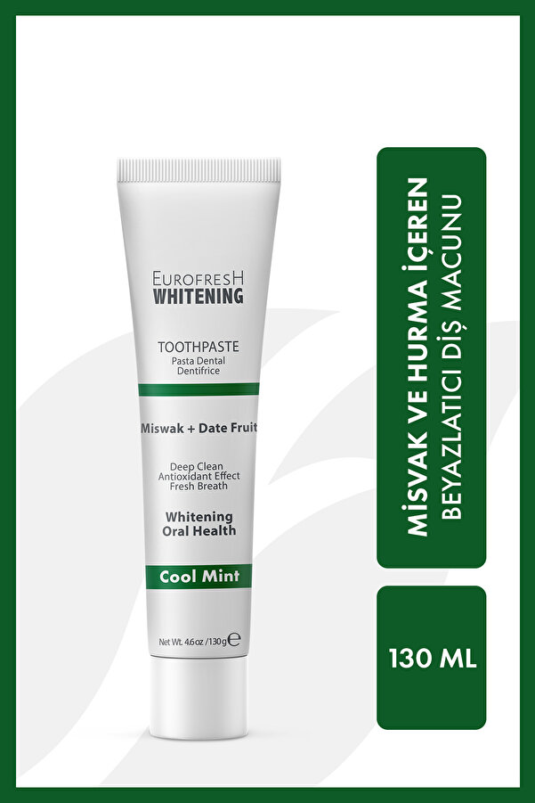 Farmasi 130 ml Whitening Miswak and Date Toothpaste - Trendyol